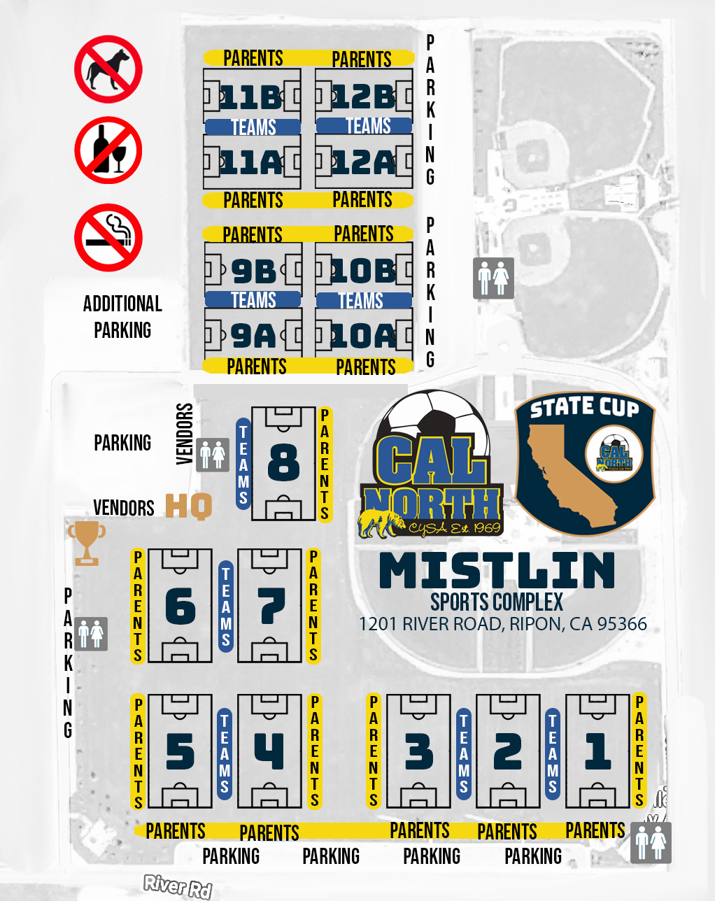 Mistlin Sports Park | Cal North Soccer