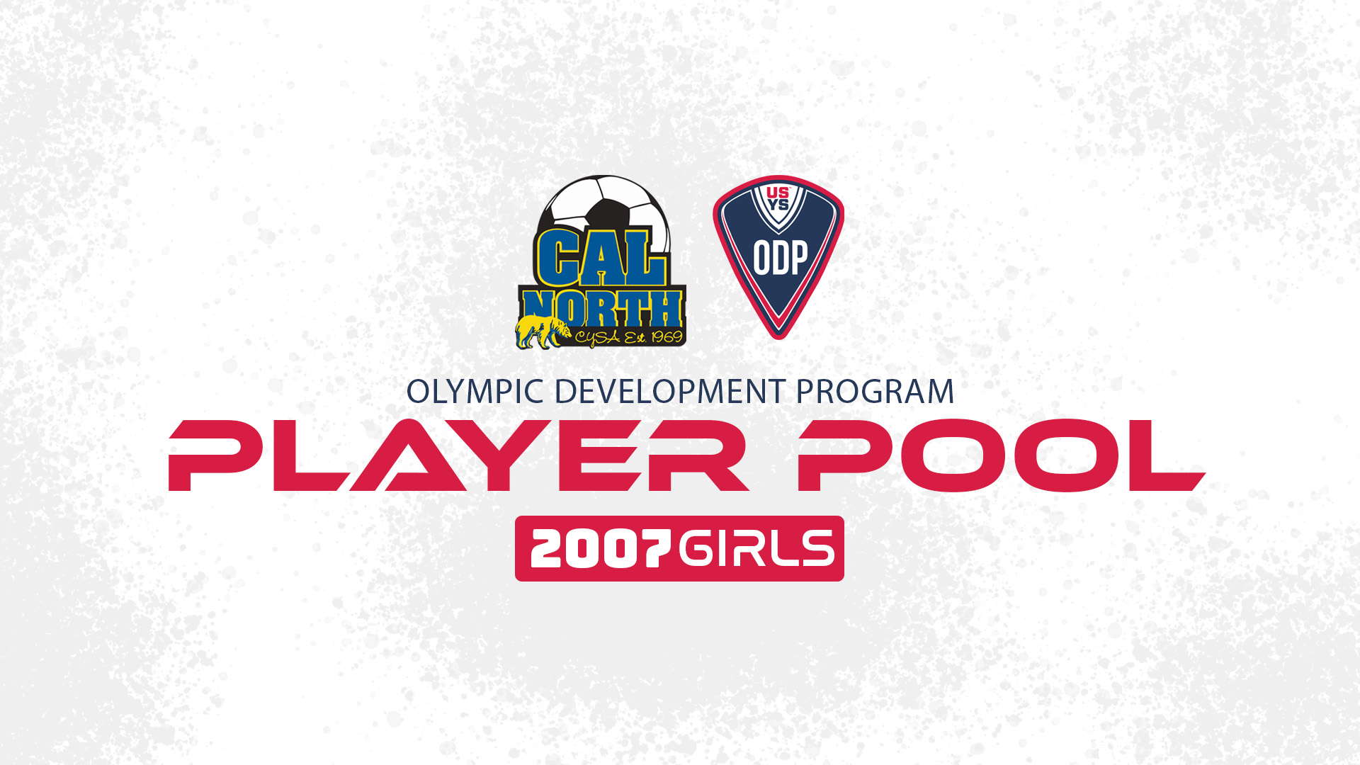2022 2023 Cal North Odp Player Pool 2007 Girls